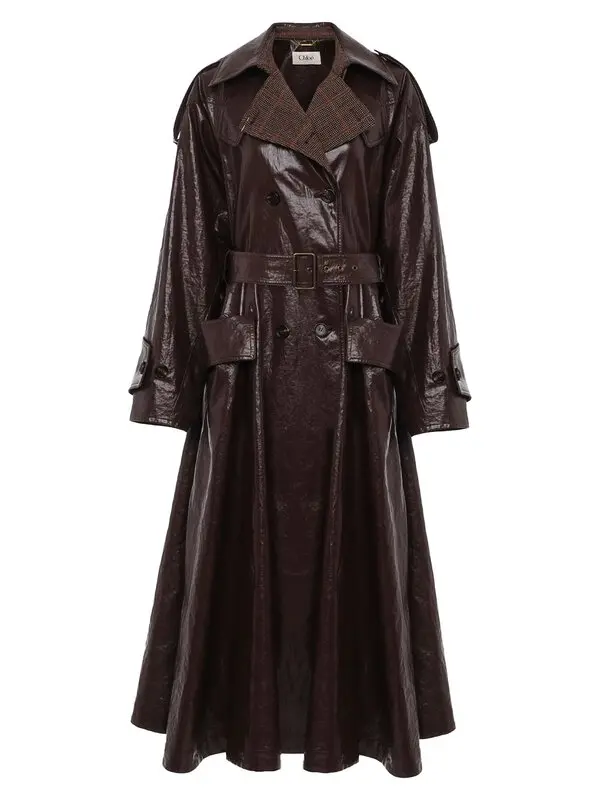 Chloé Riding Coat - Purple