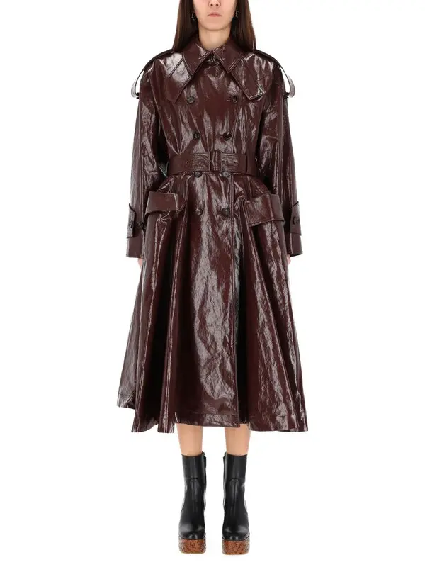 Chloé Riding Coat - Purple