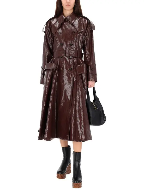 Chloé Riding Coat - Purple