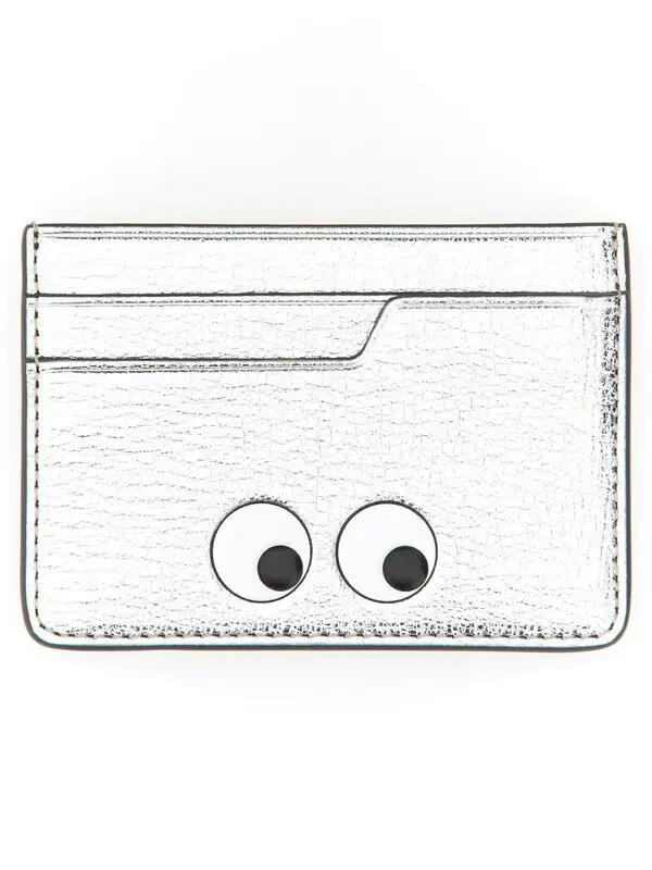 ANYA HINDMARCH Eyes" Card Holder - Silver