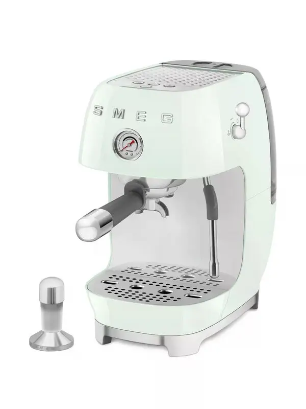 SMEG Manual Coffee Machines With Cold Brew Function - Green