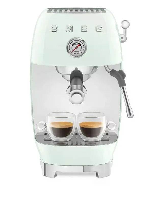 SMEG Manual Coffee Machines With Cold Brew Function - Green
