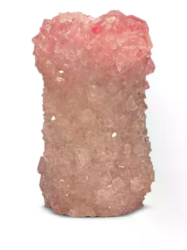 MINERAL SERIES Small Crystal Vase - Pink