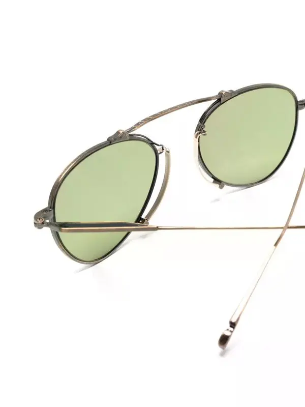 Matsuda Pilot-frame Titanium Sunglasses