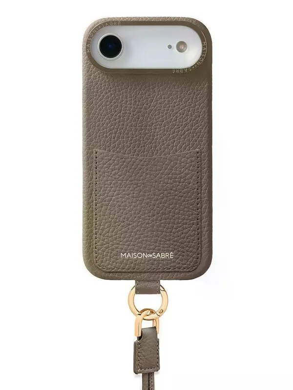 MAISON DE SABRE The Sling Card-slot Iphone 17 Air Case - Neutrals