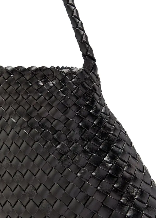 Dragon Diffusion Santa Maria Woven Leather Shoulder Bag