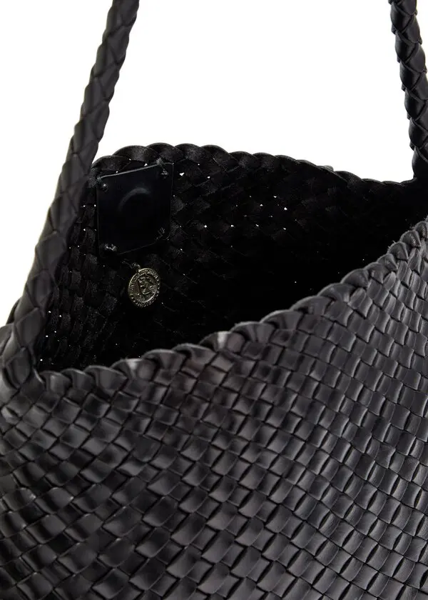 Dragon Diffusion Santa Maria Woven Leather Shoulder Bag