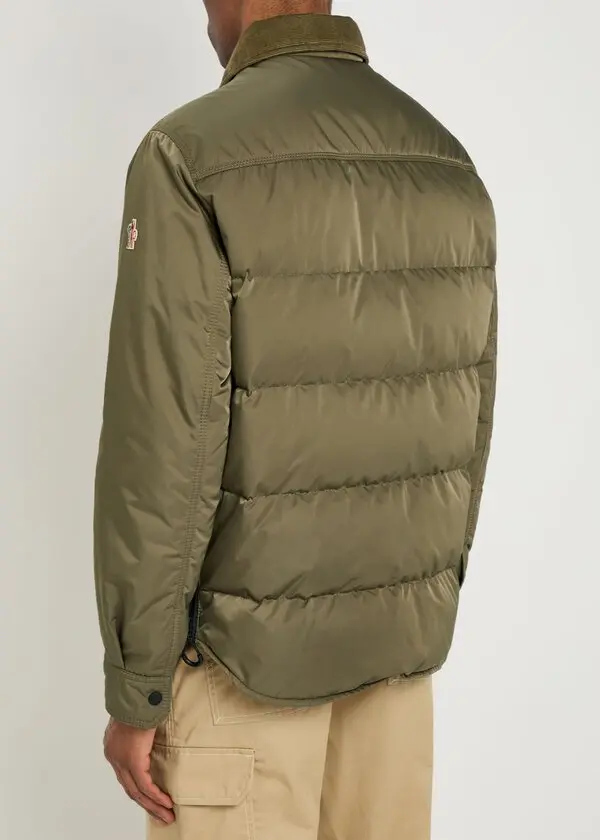 Moncler Warterton Padded Jacket - Khaki