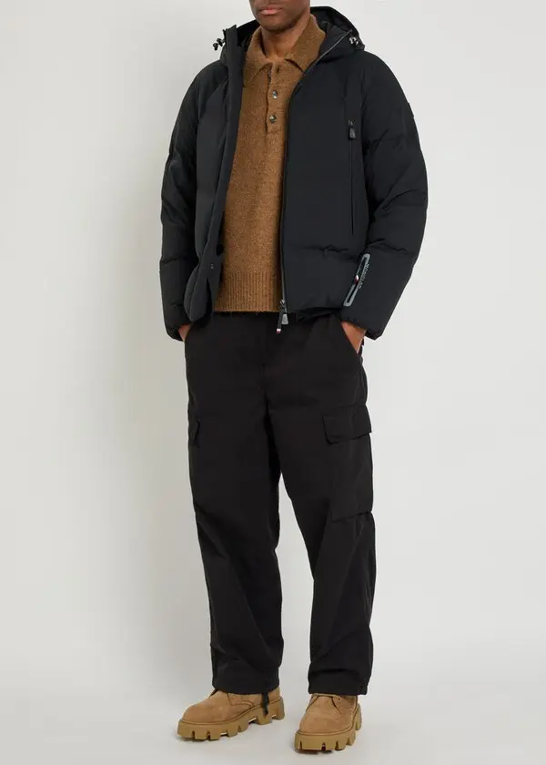 Moncler Angren Hooded Padded Quilted Shell Ski Jacket