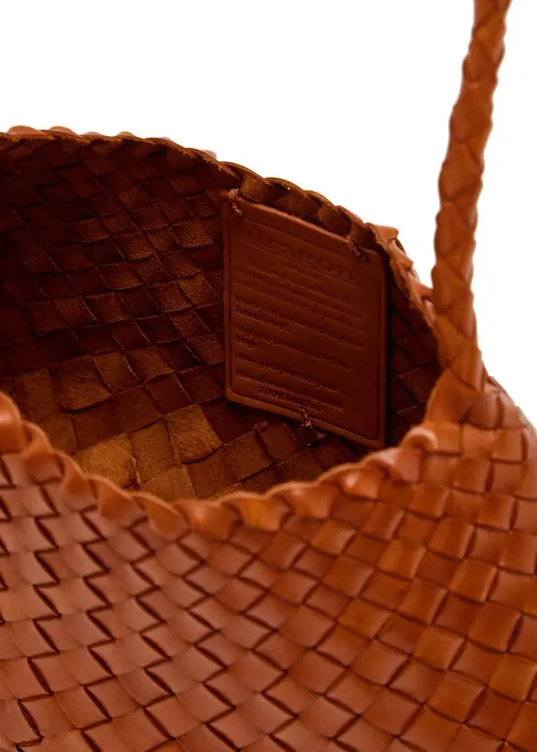 Dragon Diffusion Rosanna Woven Leather Shoulder Bag
