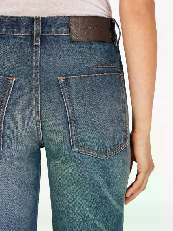 FERRAGAMO Five-pocket Straight Jeans - Blue