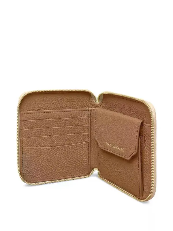 MAISON DE SABRE Zip Around Wallet - Neutrals