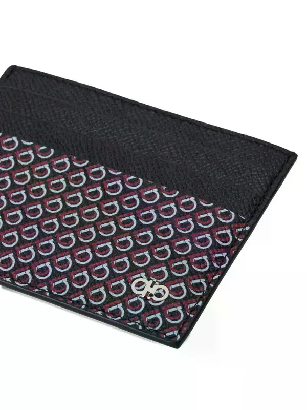 FERRAGAMO Gancini-patterned Card Holder