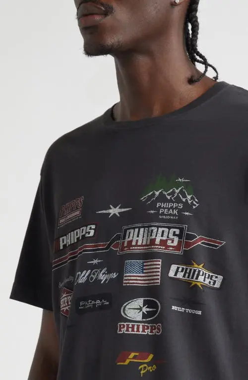 PHIPPS Racing Logo Graphic T-shirt