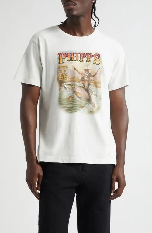 PHIPPS Fish Rider Graphic T-shirt