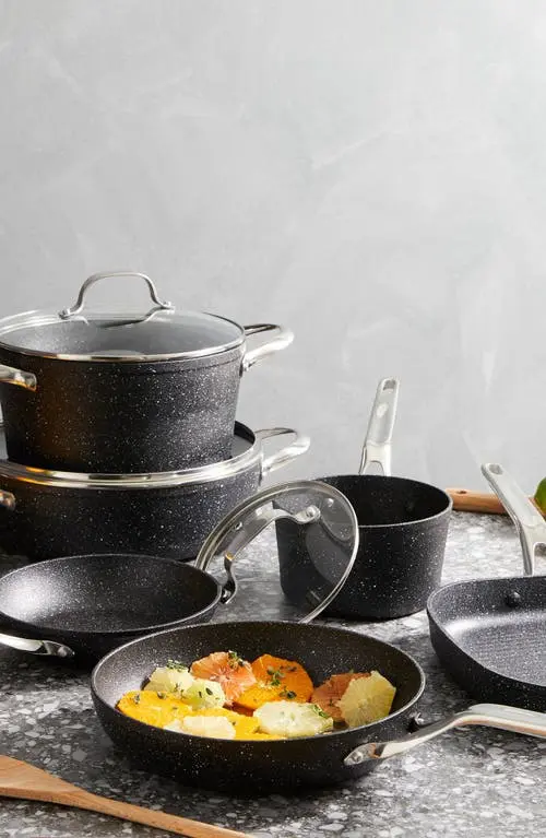CUISINE::PRO® Ironroc™ 9-piece Cookware Set