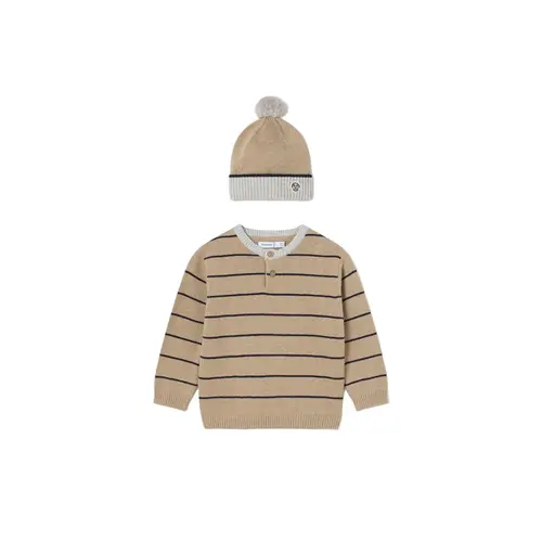 MAYORAL Sweater And Beanie Set