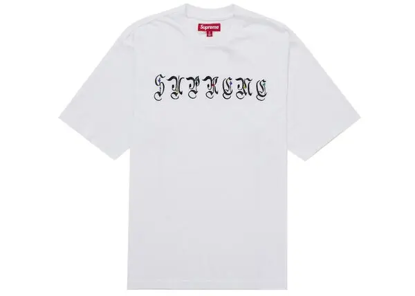 Supreme Aoi Gems Short Sleeve Top - Heather Grey