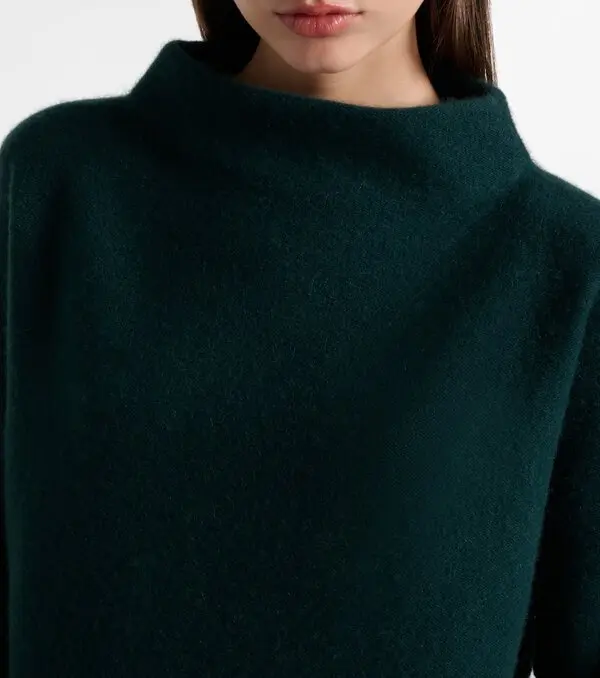 Vince Ribbed-knit Cashmere Sweater - Green