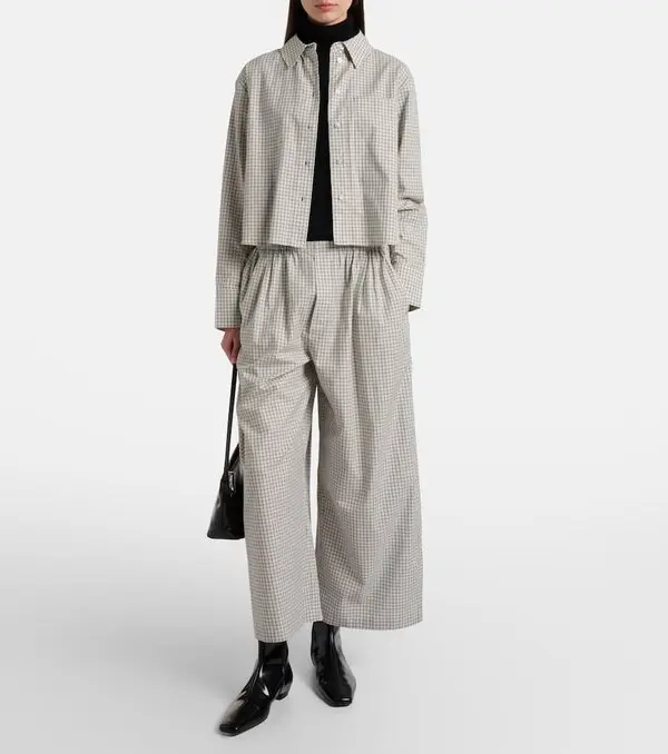 Proenza Schouler Checked Cotton Shirt