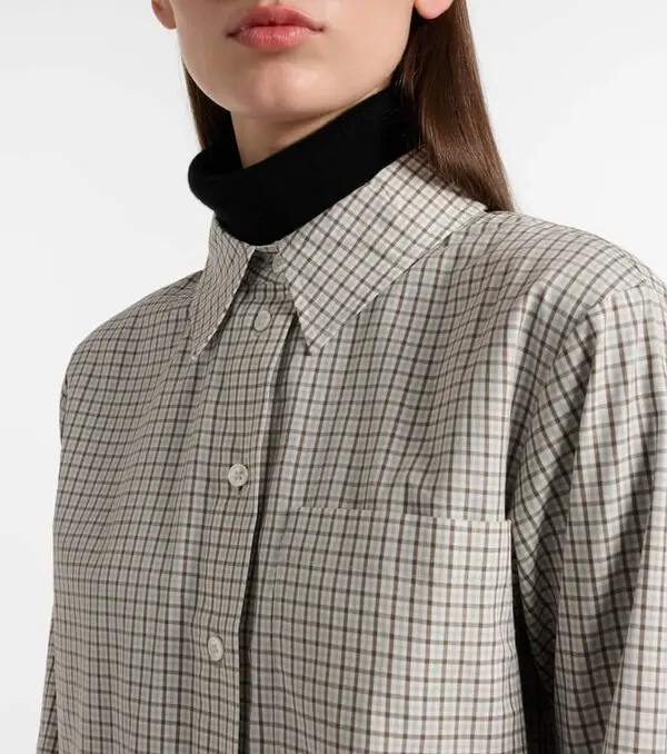Proenza Schouler Checked Cotton Shirt