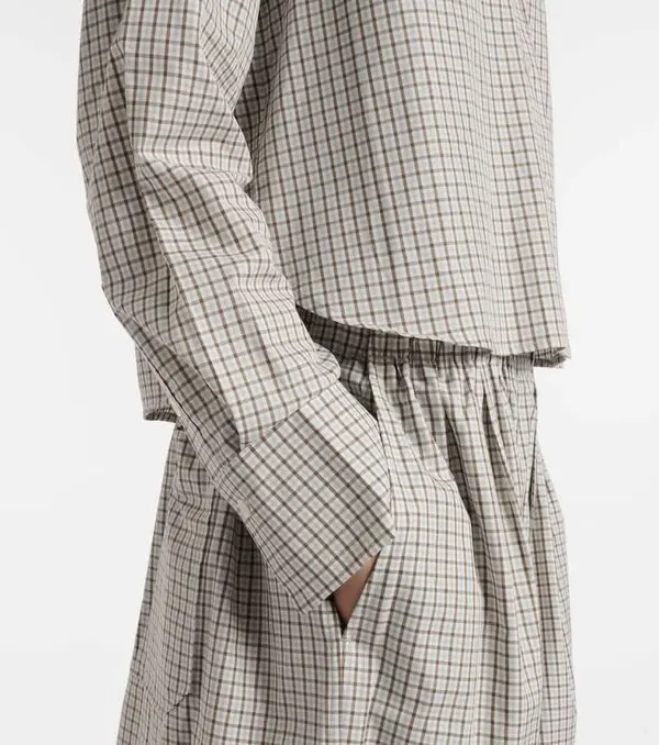 Proenza Schouler Checked Cotton Shirt