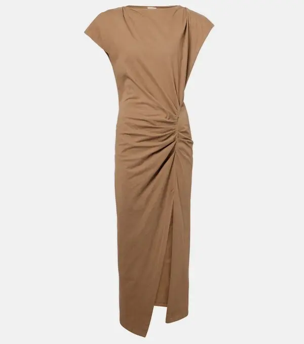 Isabel Marant Étoile Nadela Cotton Maxi Dress - Green