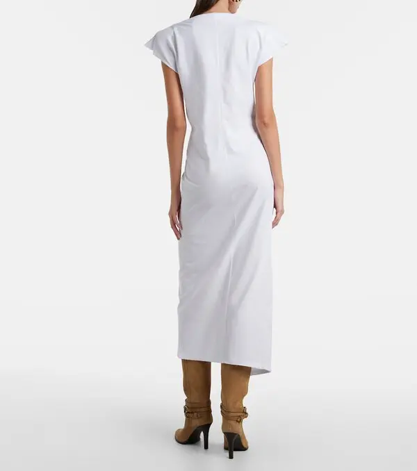 Isabel Marant Étoile Nadela Cotton Maxi Dress - White