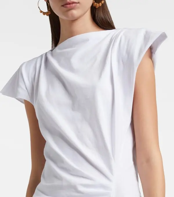 Isabel Marant Étoile Nadela Cotton Maxi Dress - White