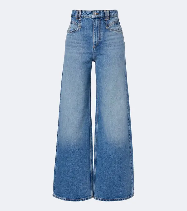 Isabel Marant Étoile Lemony Wide-leg Jeans - Blue