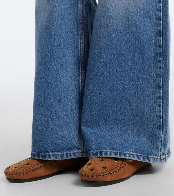 Isabel Marant Étoile Lemony Wide-leg Jeans - Blue