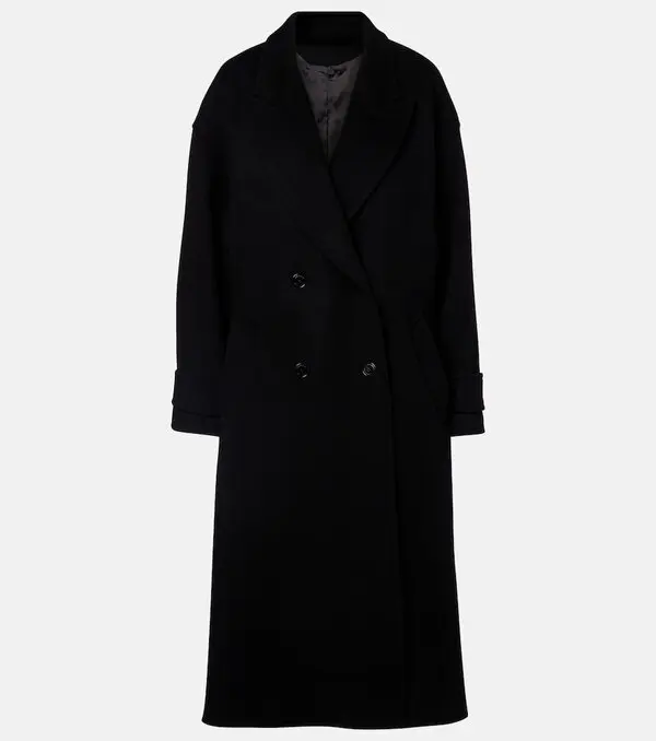 Isabel Marant Étoile Winry Wool And Cashmere Coat - Black