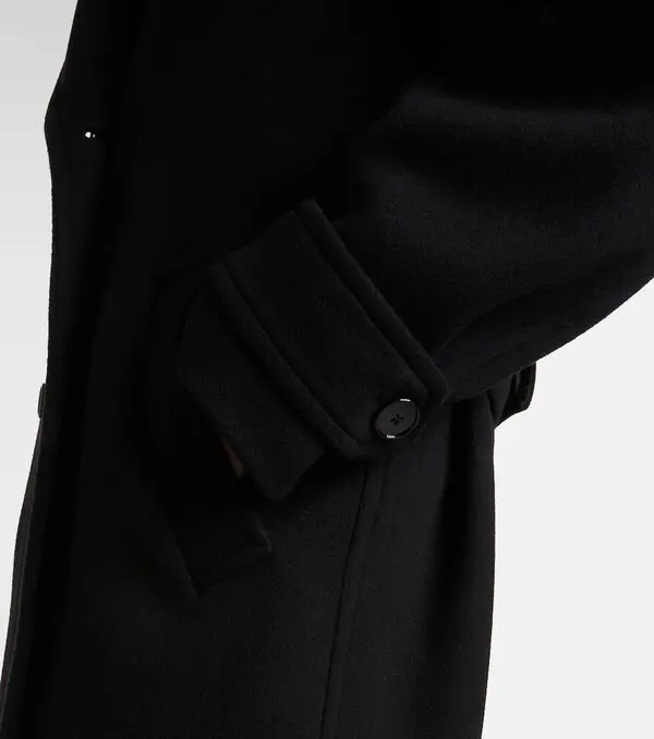 Isabel Marant Étoile Winry Wool And Cashmere Coat - Black
