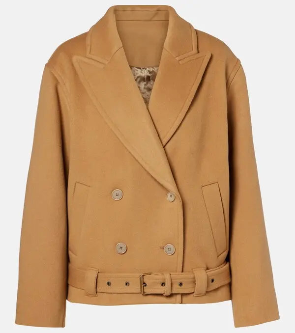 Isabel Marant Étoile Winry Wool And Cashmere Jacket - Brown