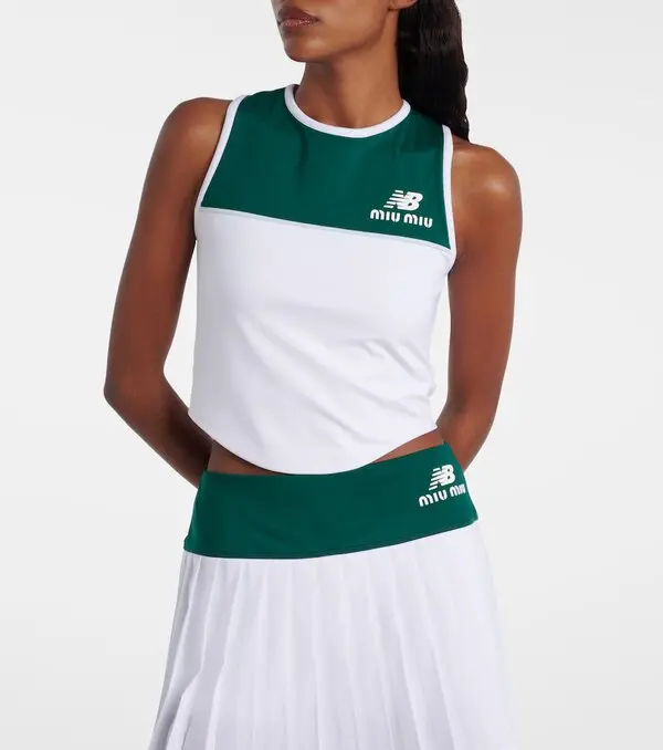 Miu Miu X New Balance Jersey Tank Top