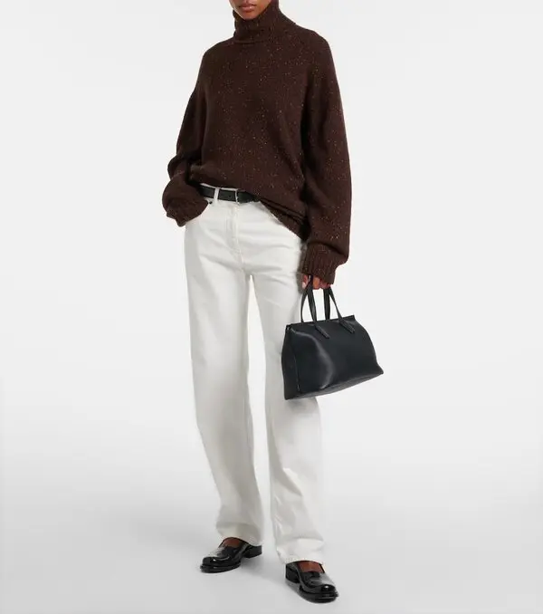 THE ROW Marcel Leather Tote Bag