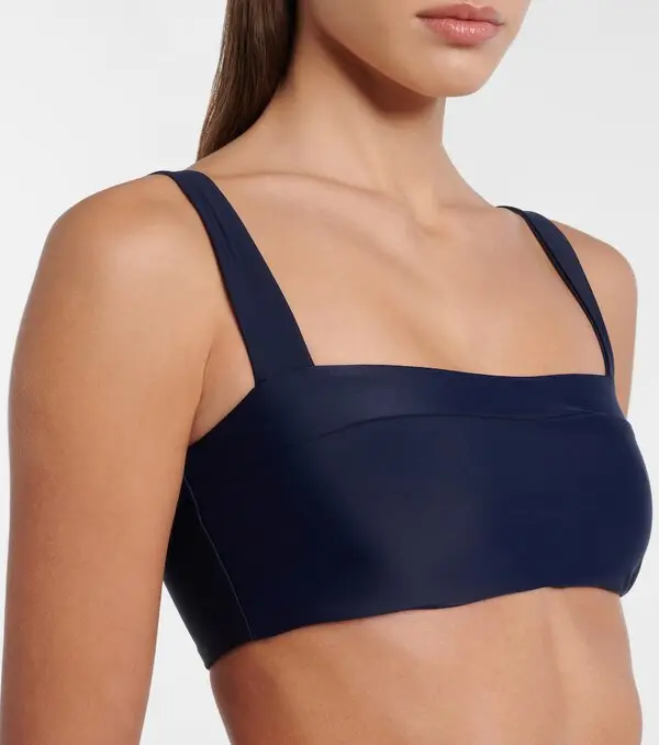 Jade Swim Coast Bikini Top - Blue