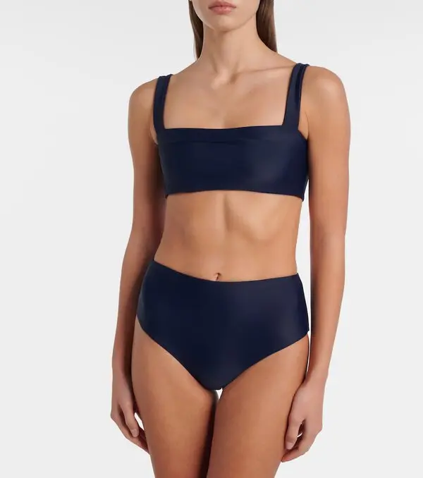 Jade Swim Bound High-rise Bikini Bottoms
