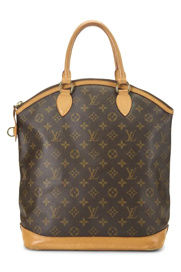 LOUIS VUITTON Monogram Lockit Vertical - Brown