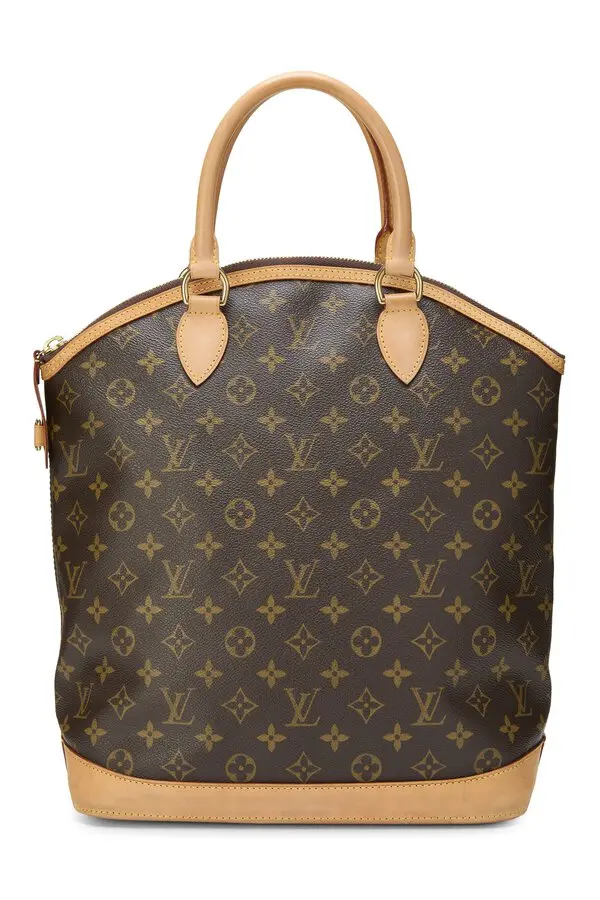 LOUIS VUITTON Monogram Lockit Vertical - Brown