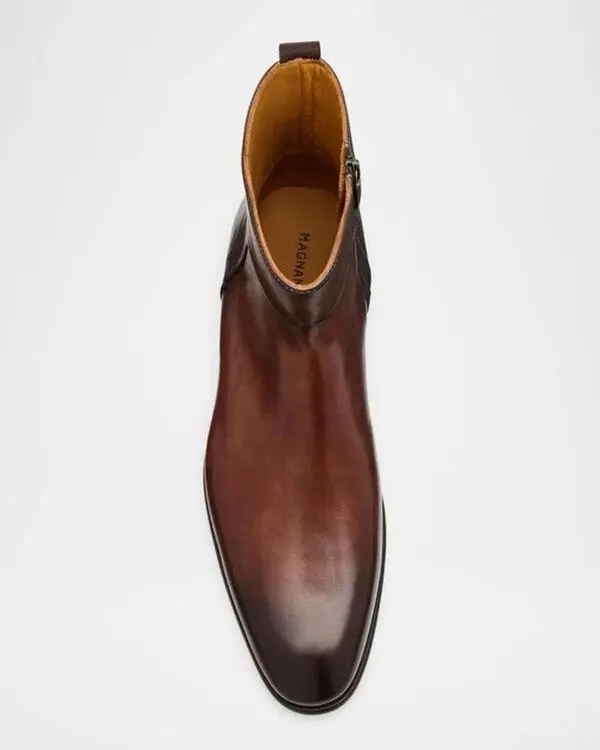Magnanni Leather Ankle Boots