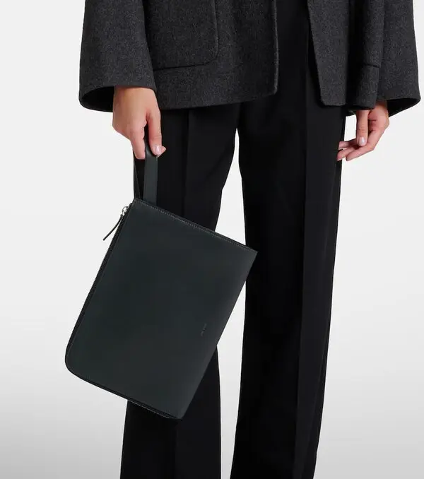THE ROW Portfolio Leather Pouch