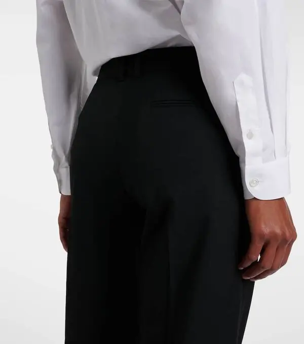 THE ROW Hiram Wool Straight Pants