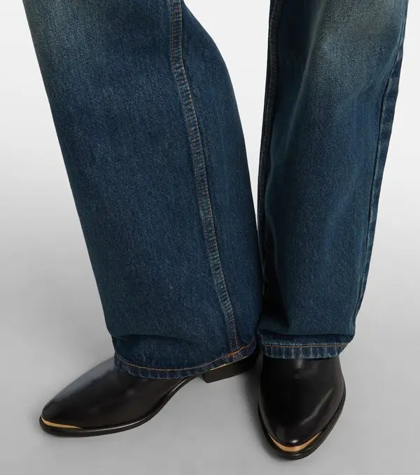 Isabel Marant Étoile Dromie Mid-rise Straight Jeans