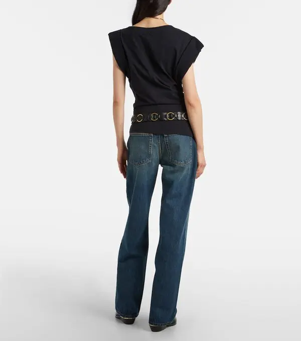 Isabel Marant Étoile Dromie Mid-rise Straight Jeans