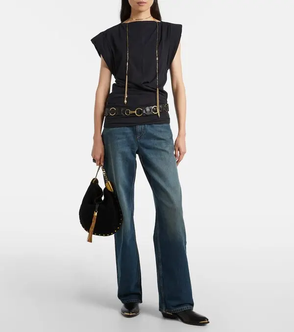 Isabel Marant Étoile Dromie Mid-rise Straight Jeans