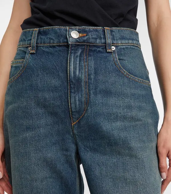 Isabel Marant Étoile Dromie Mid-rise Straight Jeans