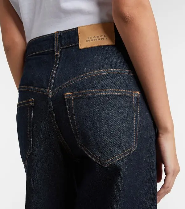Isabel Marant Étoile Lemony Wide-leg Jeans - Blue