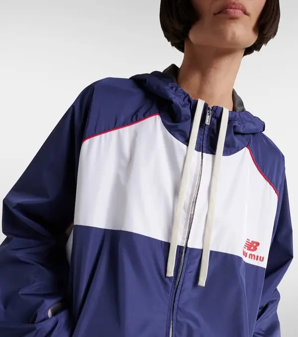 Miu Miu Poplin Track Jacket
