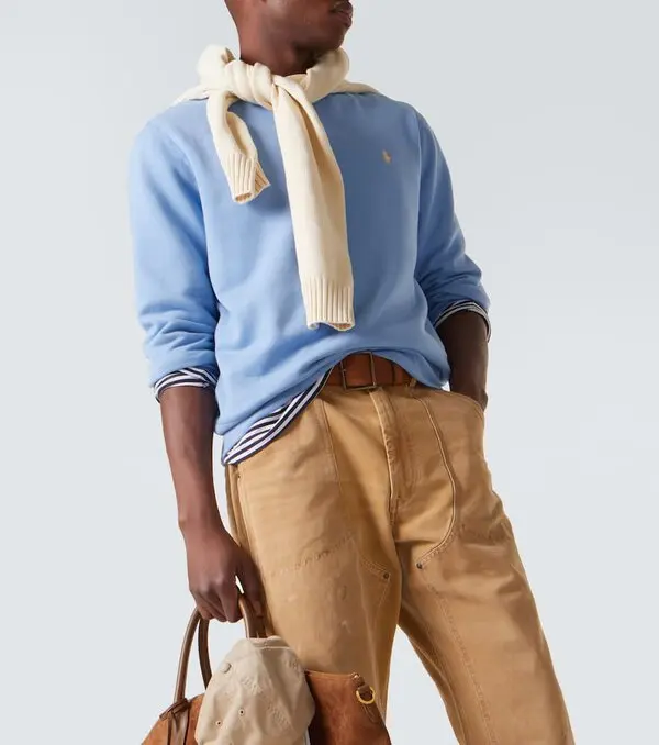 Polo Ralph Lauren Cotton-blend Crewneck Sweatshirt